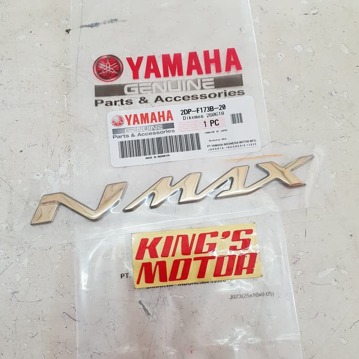Jual EMBLEM LOGO YAMAHA NMAX, N MAX GOLD ASLI YAMAHA | Shopee Indonesia