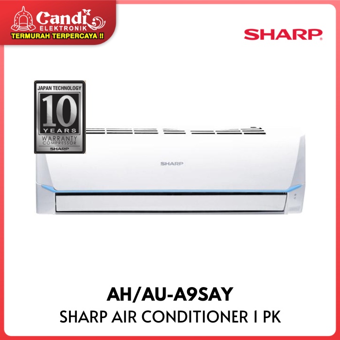 Jual SHARP AC Split 1 Pk Standard AH/AU-A9SAY | Shopee Indonesia