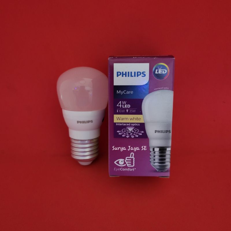 Jual Lampu LED 4 Watt Philips Cahaya Kuning Warm White | Shopee Indonesia
