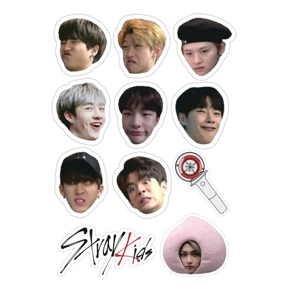 Jual [UNCUT] STICKER HP KPOP A6 STIKER MINI STIKER AESTHETIC STIKER EXO ...