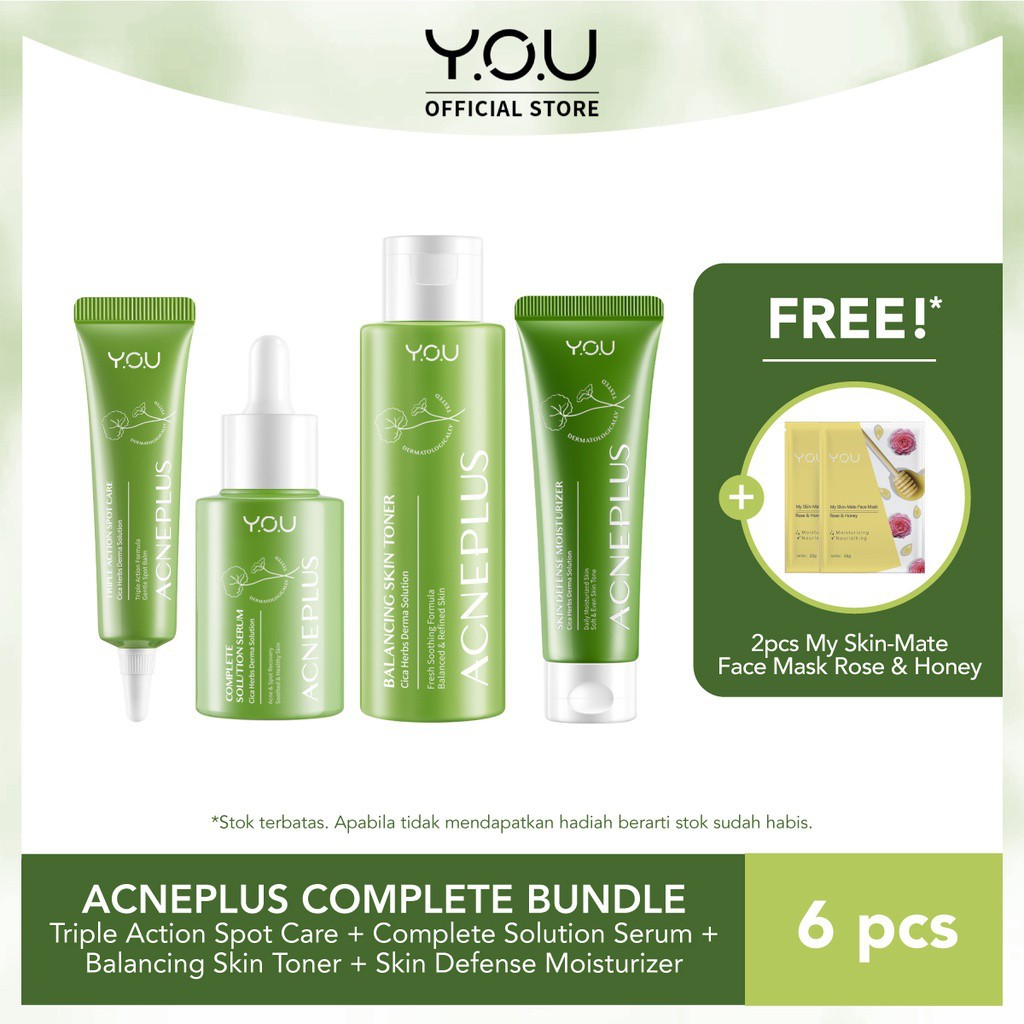 Jual KUMARA STORE - YOU ACNE PLUS SERIES | Acne Spot Gel Obat Jerawat Y ...