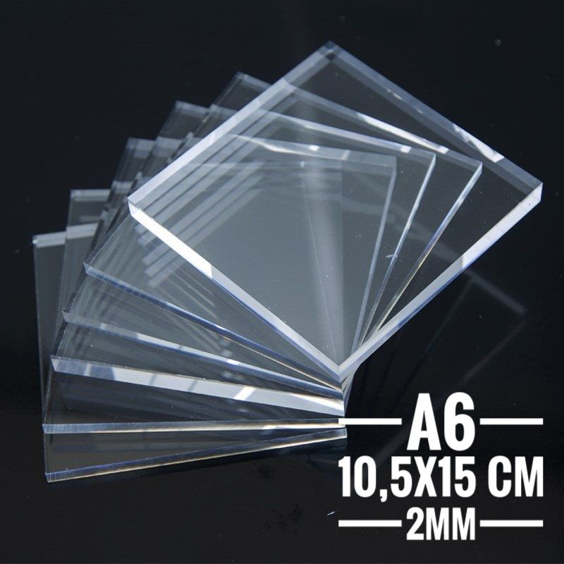 Jual Akrilik bening A6 10,5x15 2mm | Shopee Indonesia