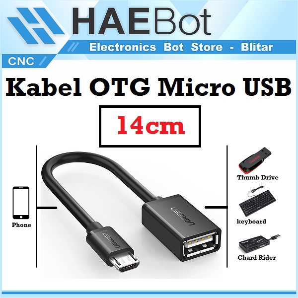 Jual [HAEBOT] Kabel Cable USB OTG Micro Penghubung Data Adapter ...
