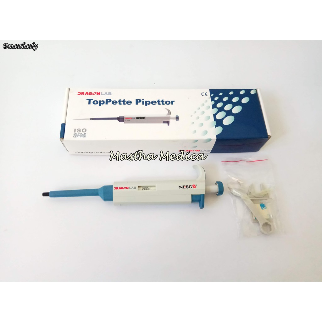 Jual Micropipette Mikropipet dragonlab adjustable 100-1000ul / 100 ...