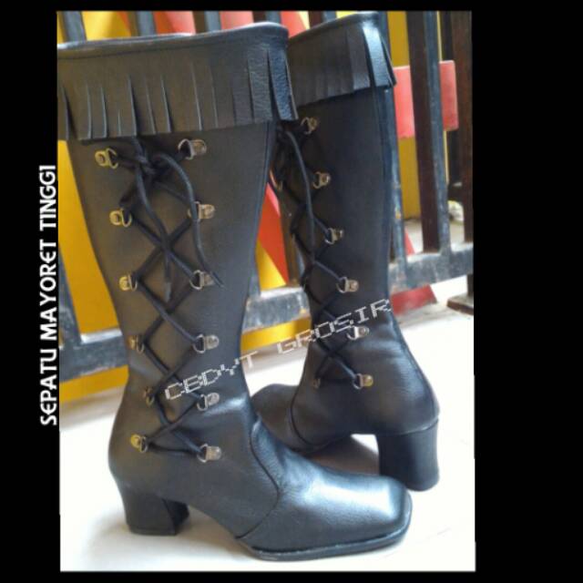 Jual Sepatu Boot Mayoret Wanita Tinggi / cbdyt grosir | Shopee Indonesia