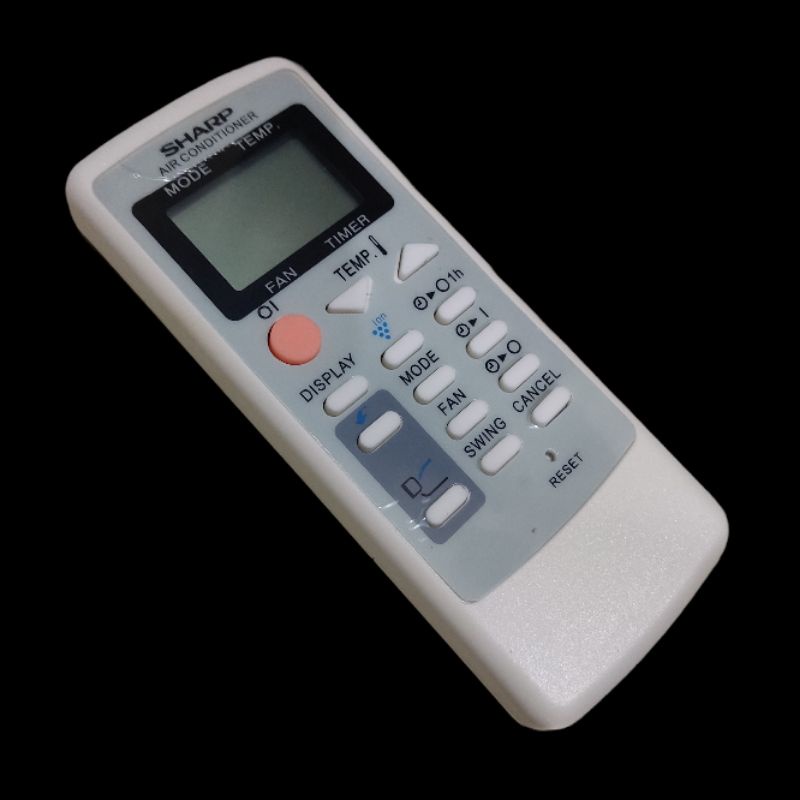 Jual Remote Remot AC Sharp Plasmacluster Air Conditioner PLASMA CLUSTER ...