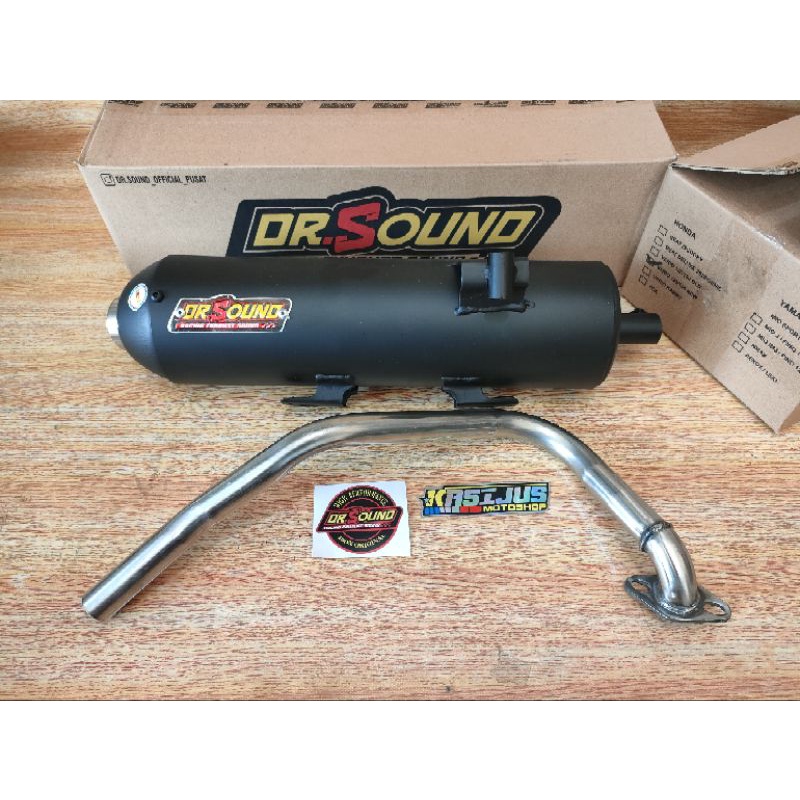 Jual knalpot drsound vario 125 vario 150 new arm standar copy cms suara ...
