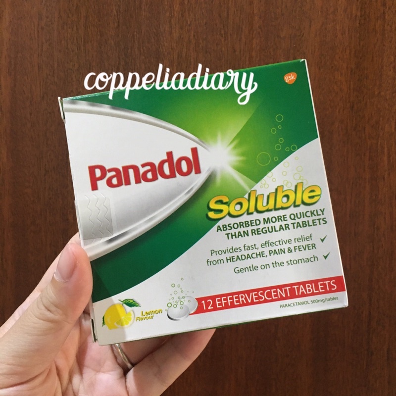 Jual PANADOL Soluble Singapore READY STOCK Paracetamol effervescent SGP ...