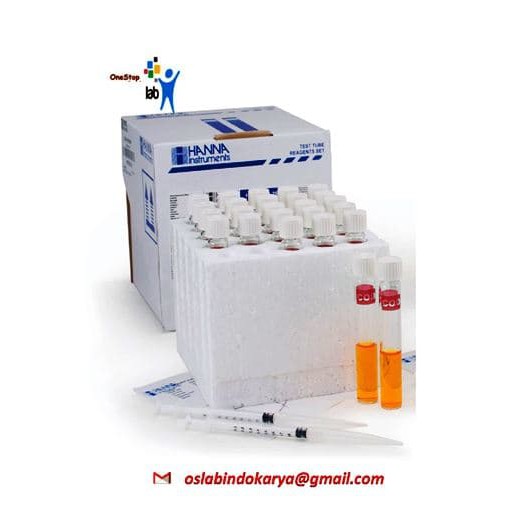 Jual HANNA HI 93754A-25 COD Reagent LR isi 25 vial | Shopee Indonesia