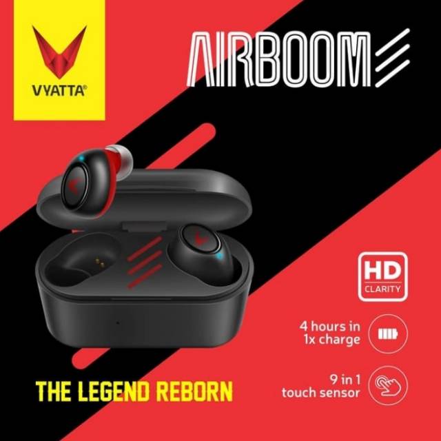Jual Vyatta Airboom Bluetooth 5 0 Touch Sensor Murah Bergaransi