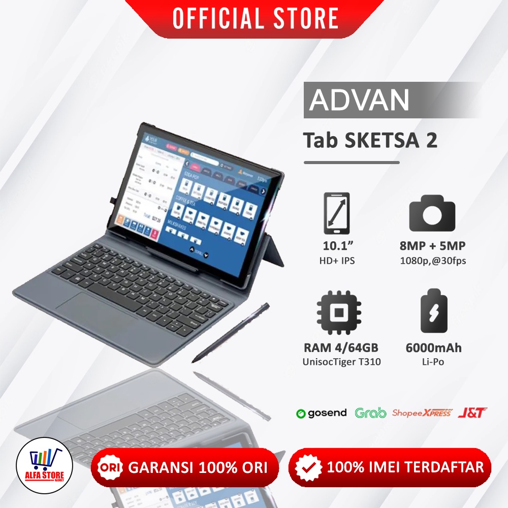 Jual ADVAN SKETSA 2 RAM 4/64GB GARANSI RESMI ADVAN | Shopee Indonesia