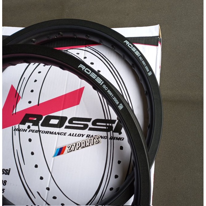 Jual RING VELG V ROSSI SET 18 HITAM DOFF UKURAN 18/185 - 18/160 VELG RX ...