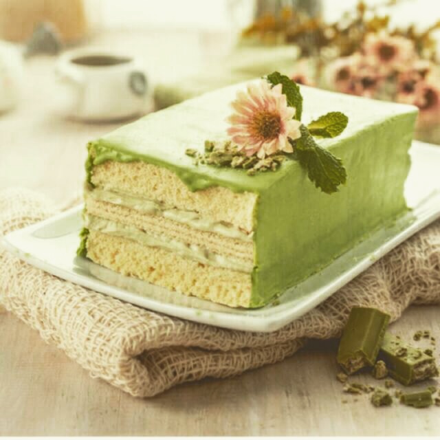 Jual Cakekinian Cake Artis KitCake Matcha Bogor Enak | Shopee Indonesia
