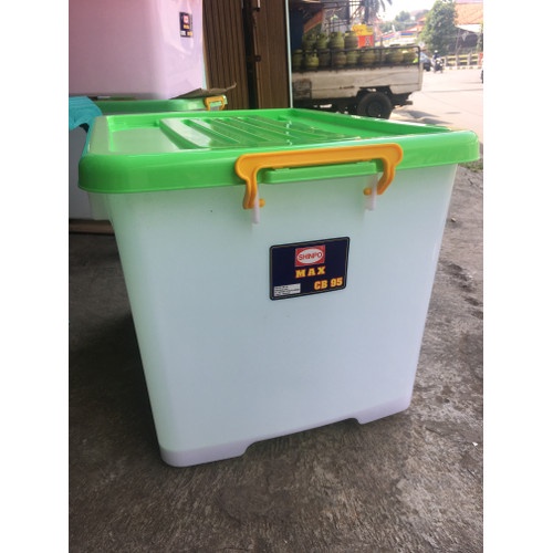 Jual Shinpo SIP 114 Max Container Box CB 95 Liter / Kontainer Plastik ...