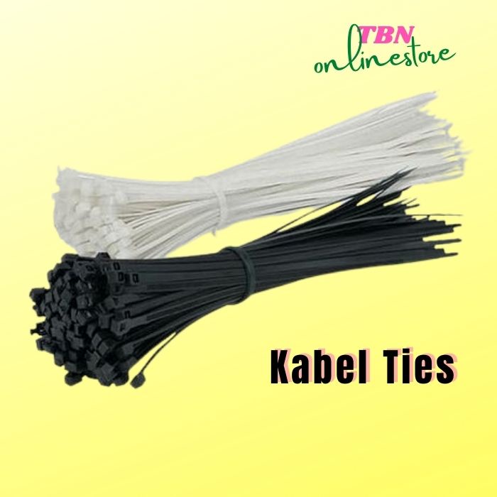 Jual Kabel tis cable ties merek 168 / Cable Tie Evatec isi 100Pcs ...