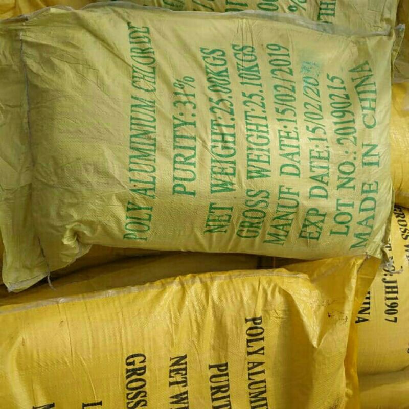 Jual PAC Kuning / Poly Aluminium Chloride (25Kg) | Shopee Indonesia