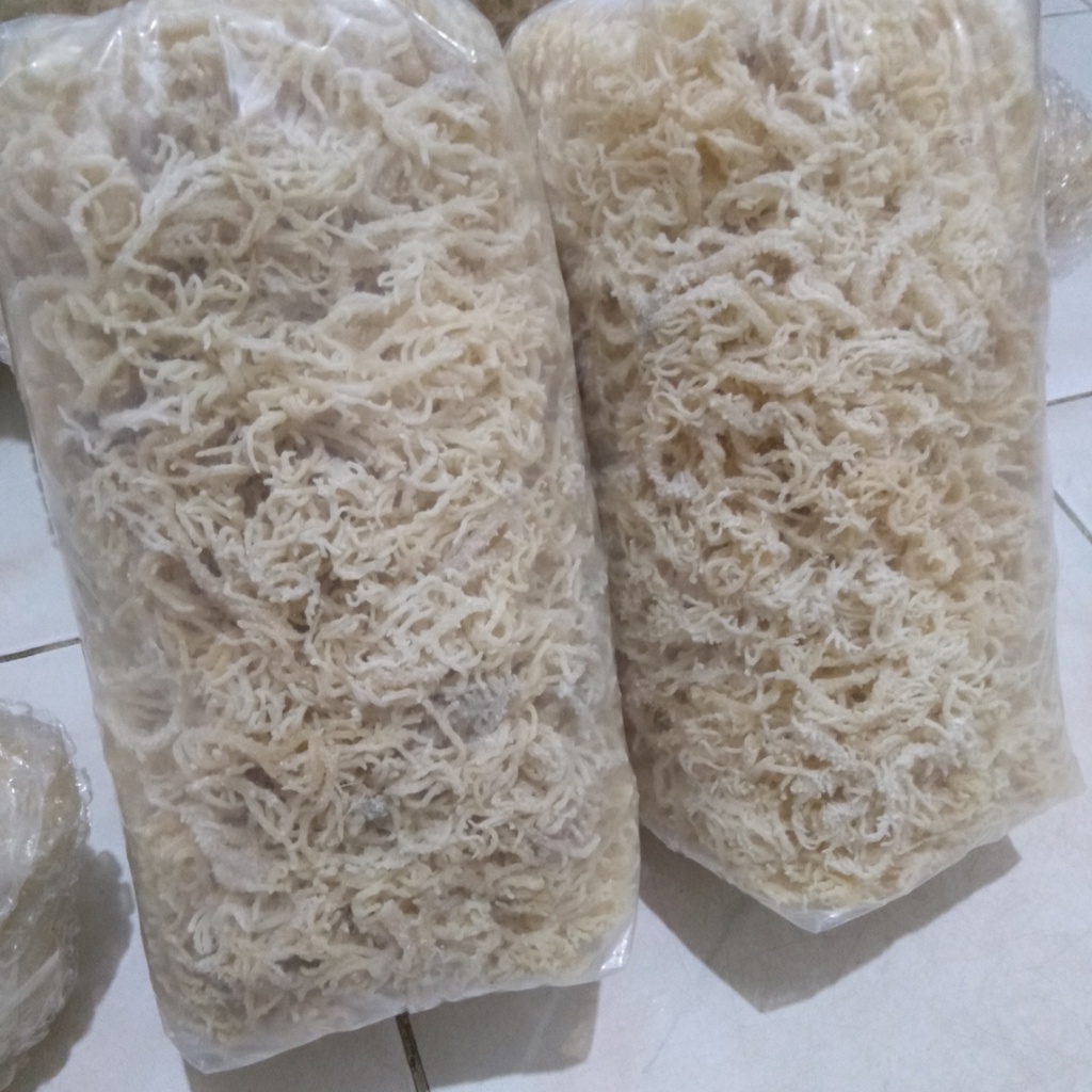 Jual Rumput Laut Kering Putih Halal 1kg Kusus Untuk Es Dan Ager Kemasan ...