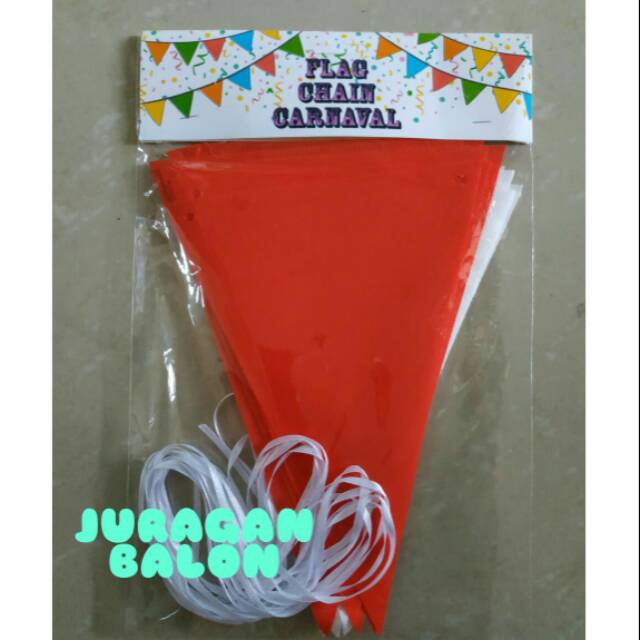 Jual BANNER MERAH PUTIH SEGITIGA | Shopee Indonesia