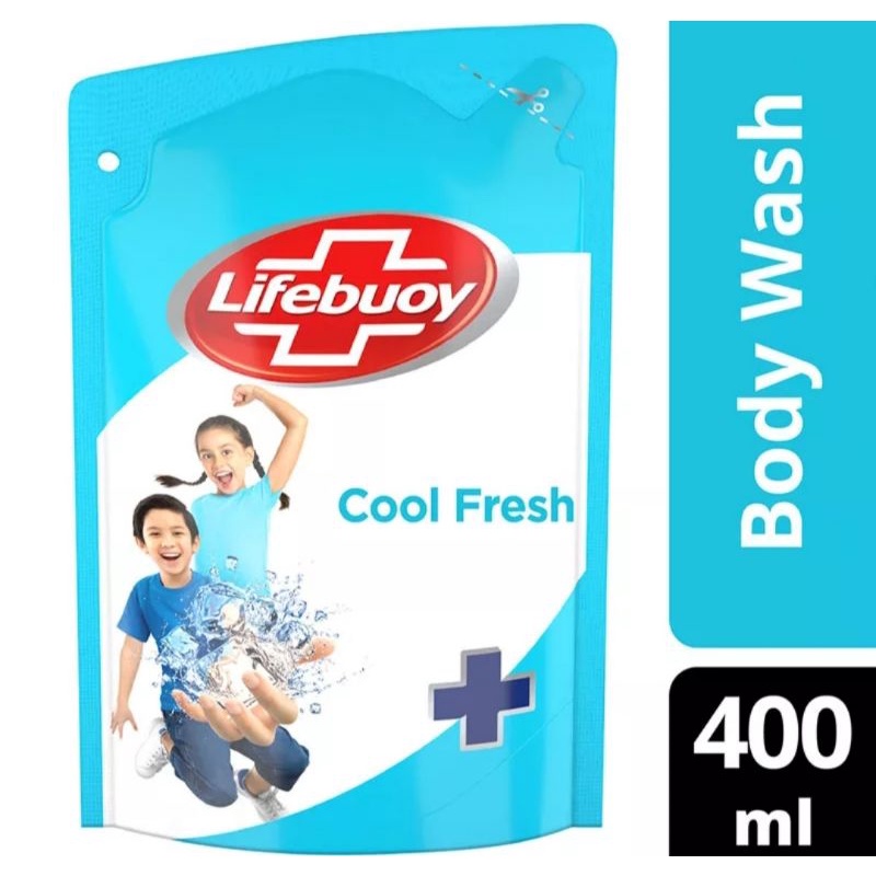 Jual LIFEBUOY Body Wash Cool Fresh Pouch 400ml | Shopee Indonesia