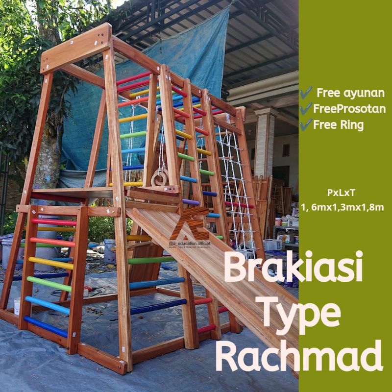 Jual Brakiasi tinggi 1,8m 1,6m type Rachmad | Shopee Indonesia