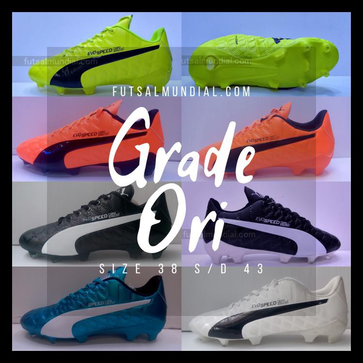 Jual PALING LAKU 100% REAL PICT | PUMA EVOSPEED EVO SPEED SL, SEPATU ...