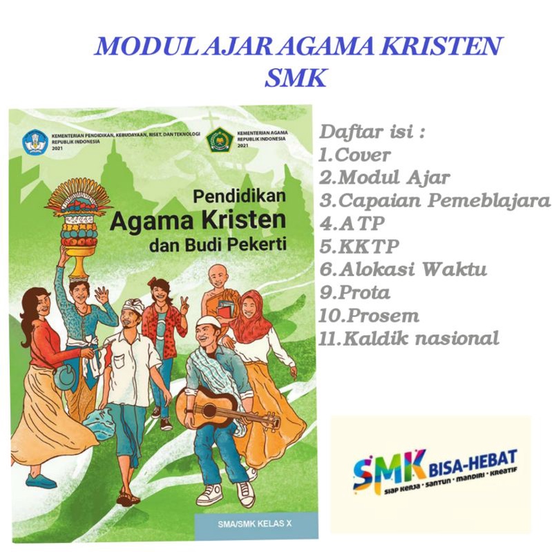 Jual Modul Ajar SMK Agama Kristen SMK Kurikulum Merdeka/Pusat ...