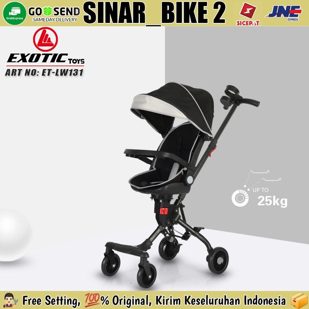 Jual Magic Baby Stroller Exotic ET-131,,171 Kereta Dorong Bayi Kanopi ...