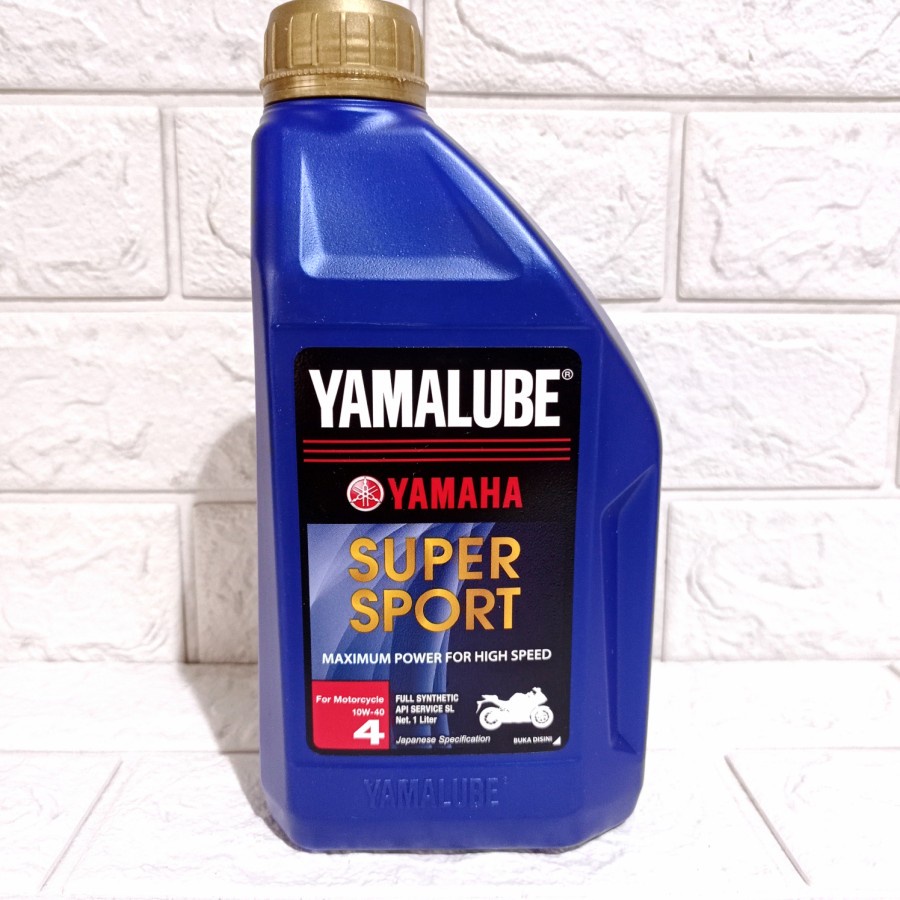Jual Oli Yamalube Super Sport SAE 10w-40 Full Synthetic JASO MA2 1 ...
