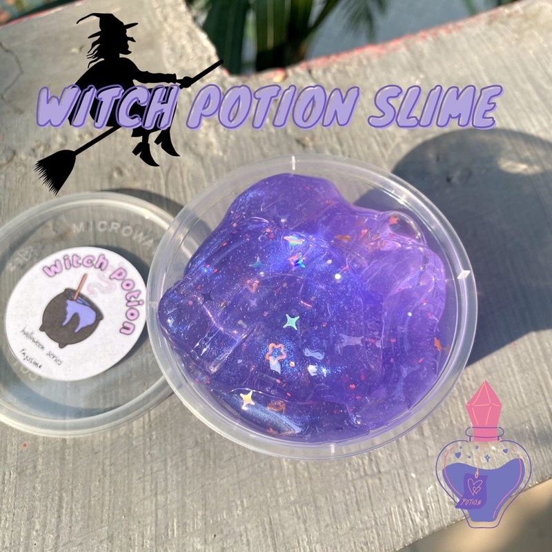 Jual Witch potion slime | Slime halloween murah | Shopee Indonesia