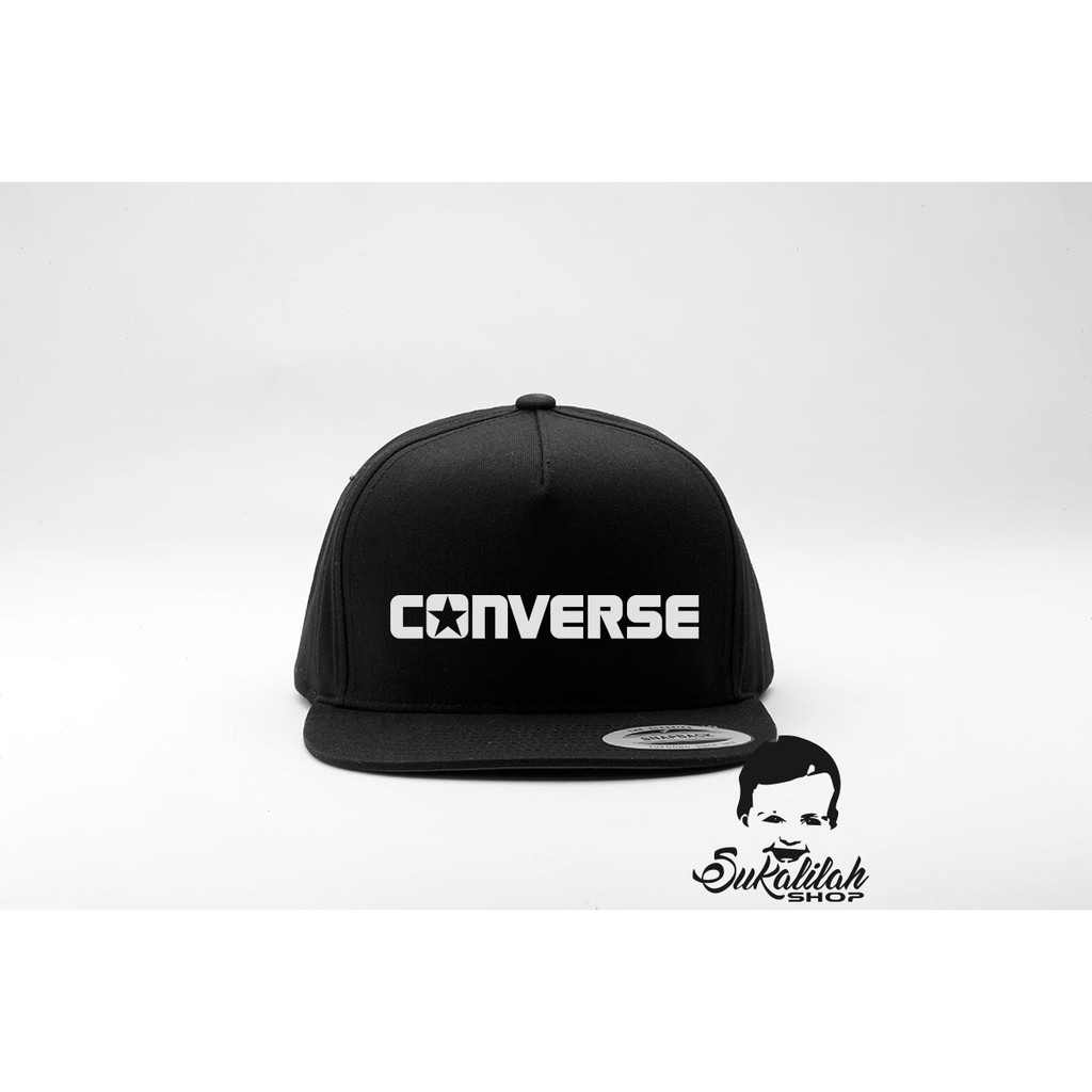 Jual Topi Snapback pria unisex all size Converse Logo 00 | Shopee Indonesia