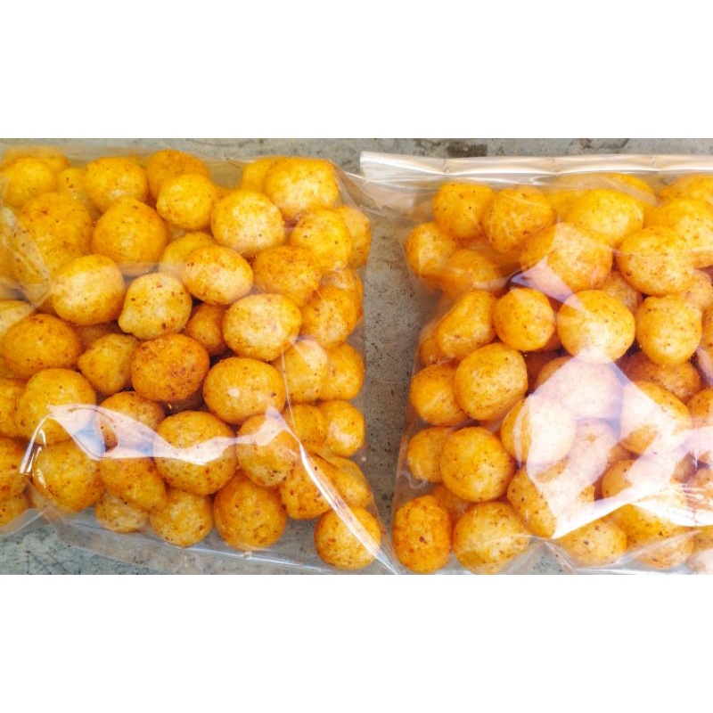 Jual cimol kering-endog lewo 500gr - rasa original dan pedas balado ...