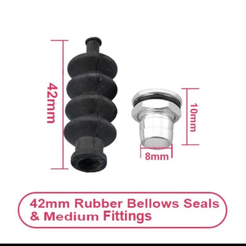 Jual Karet pushrod boot 42mm dan mounting rc boat pushrod rudder 1pcs ...