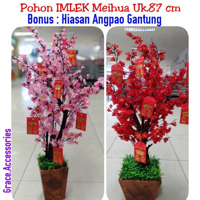 Jual Pohon Imlek Sincia Meihua Sakura Angpao 87 Cm | Shopee Indonesia