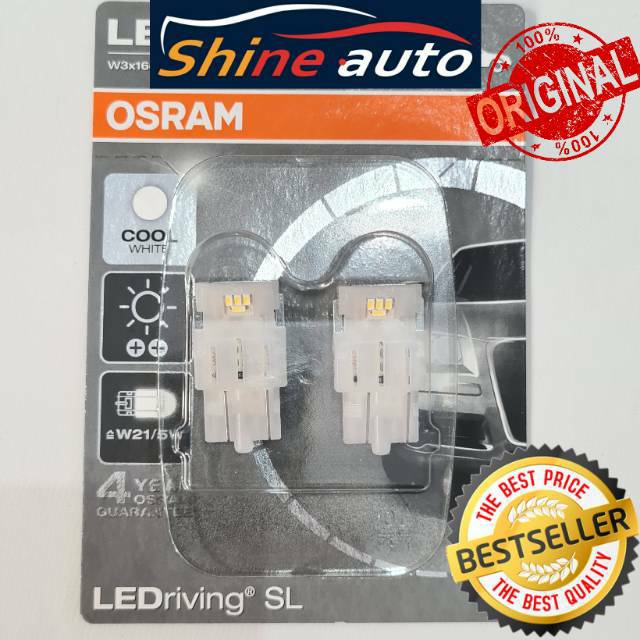 Jual LED OSRAM T20 COOL WHITE PUTIH W3x16Q | Shopee Indonesia