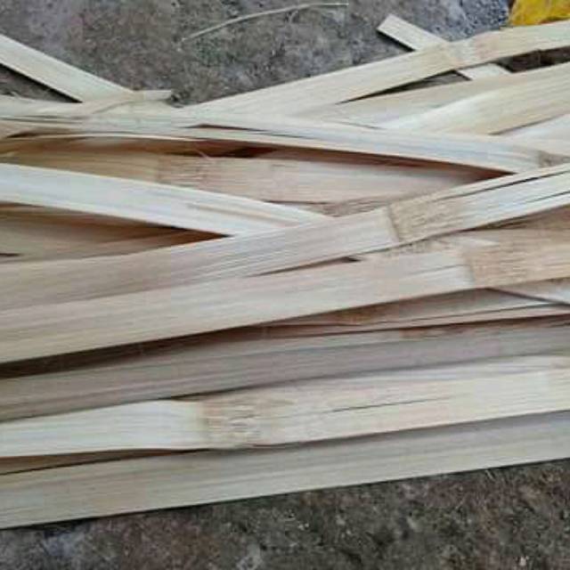 Jual iratan bambu bahan kerajinan berat 1kg | Shopee Indonesia