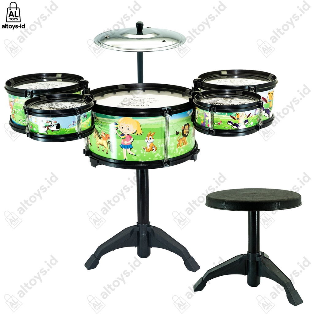 Jual Mainan Alat Musik Drum Band Besar SH1235 | Shopee Indonesia