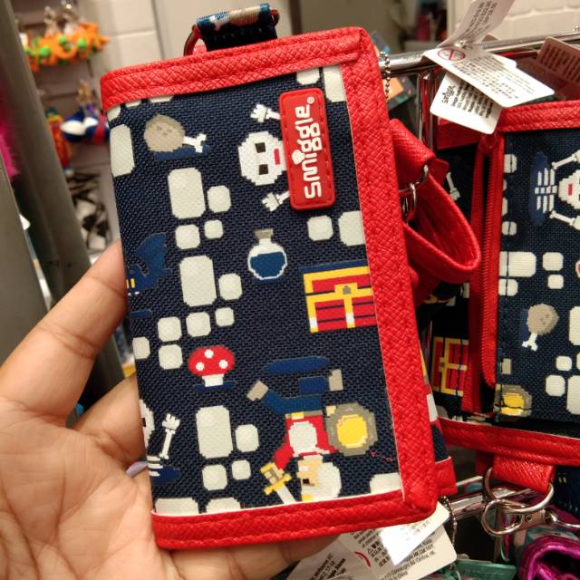Jual Smiggle wallet with lanyard | Shopee Indonesia