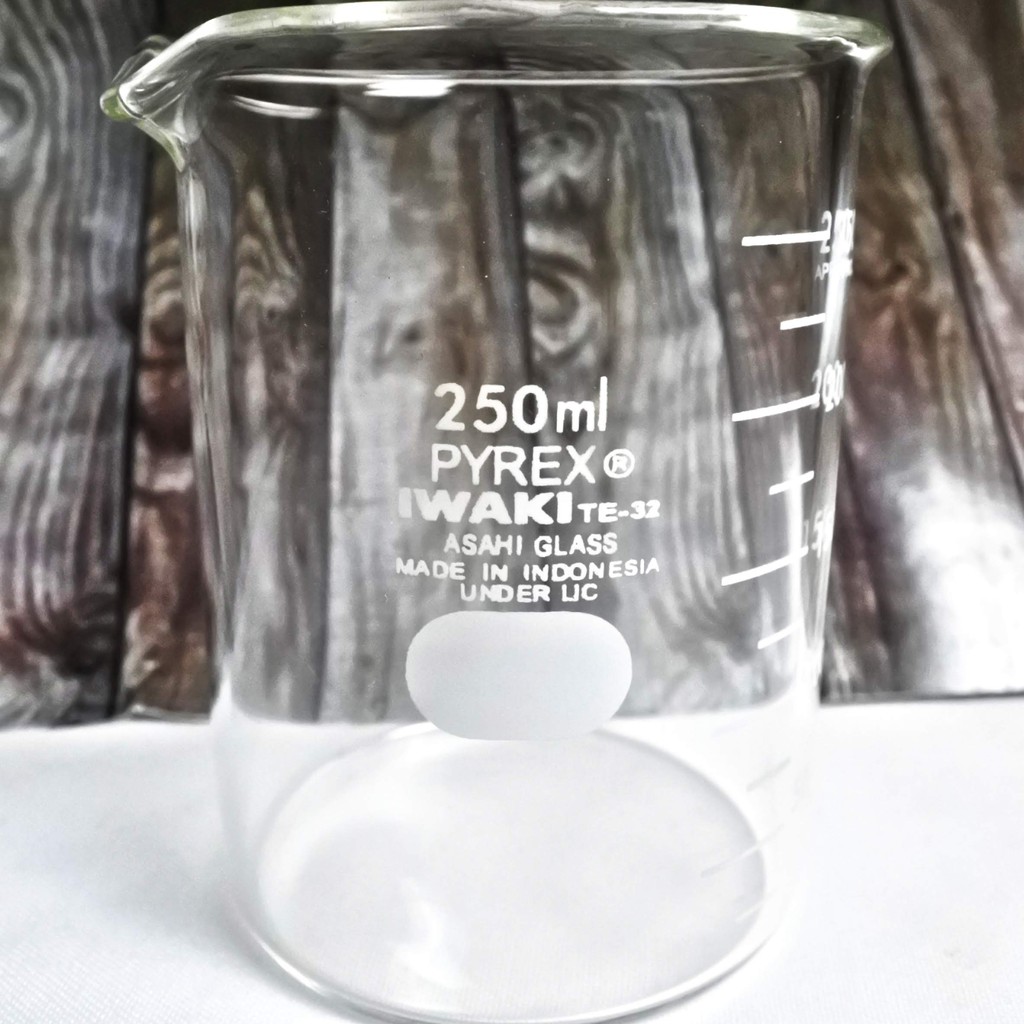 Jual Beaker 250 ml IWAKI PYREX | Shopee Indonesia