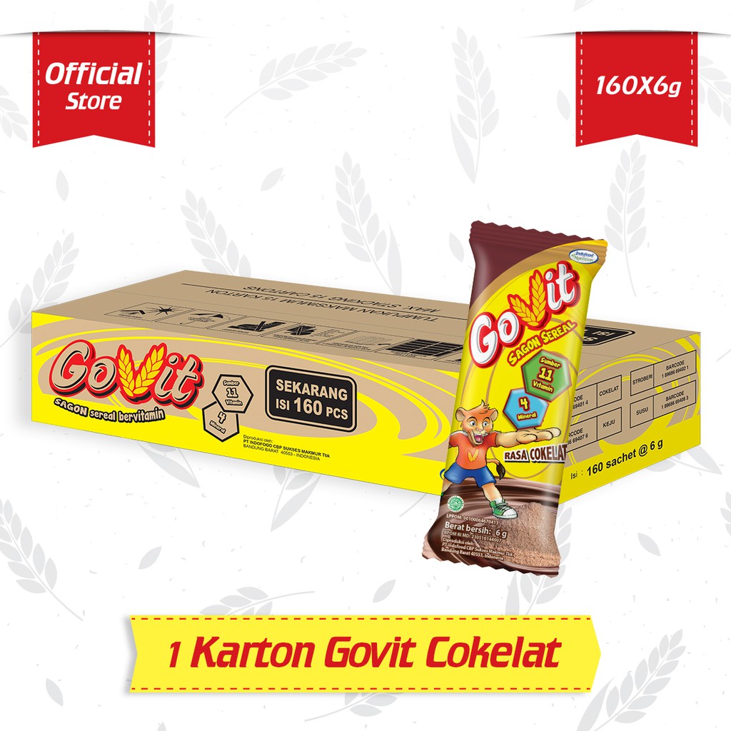 Jual Govit COKELAT Sachet (1 Carton) | Shopee Indonesia