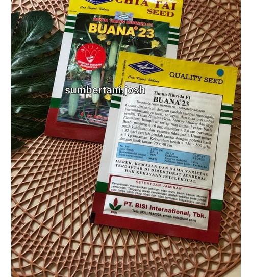 Jual Terbaik Benih Timun Hibrida F1 BUANA 23 - 20 Gram Cap Kapal ...