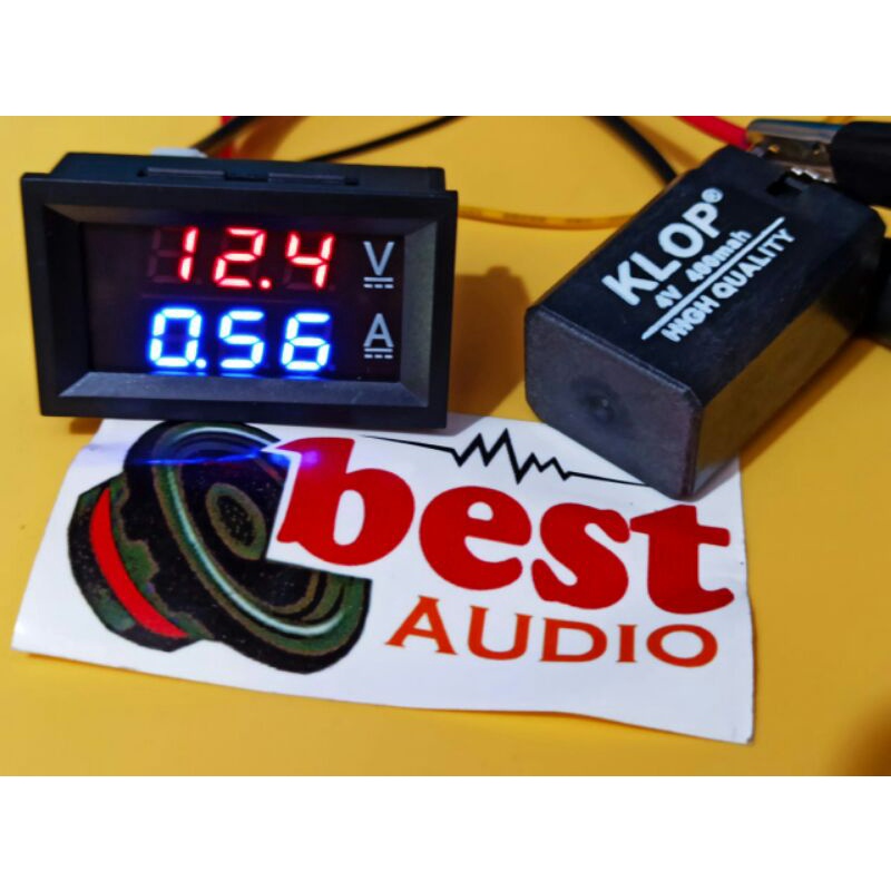 Jual Voltmeter dan ampere meter digital HKS DC028 | Shopee Indonesia