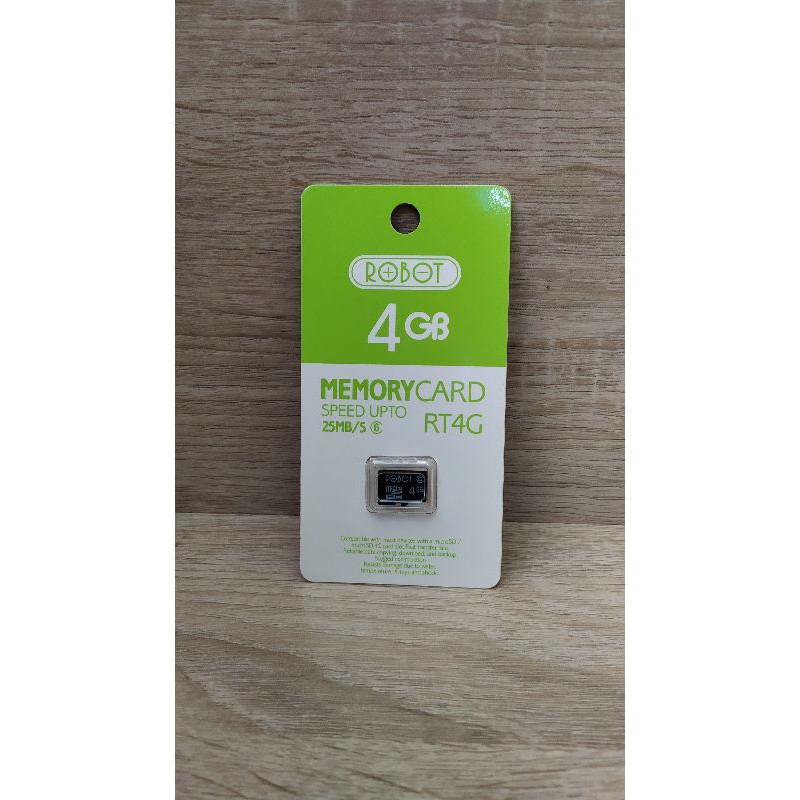 Jual Memory card Robot 4GB Rt-4G | Shopee Indonesia