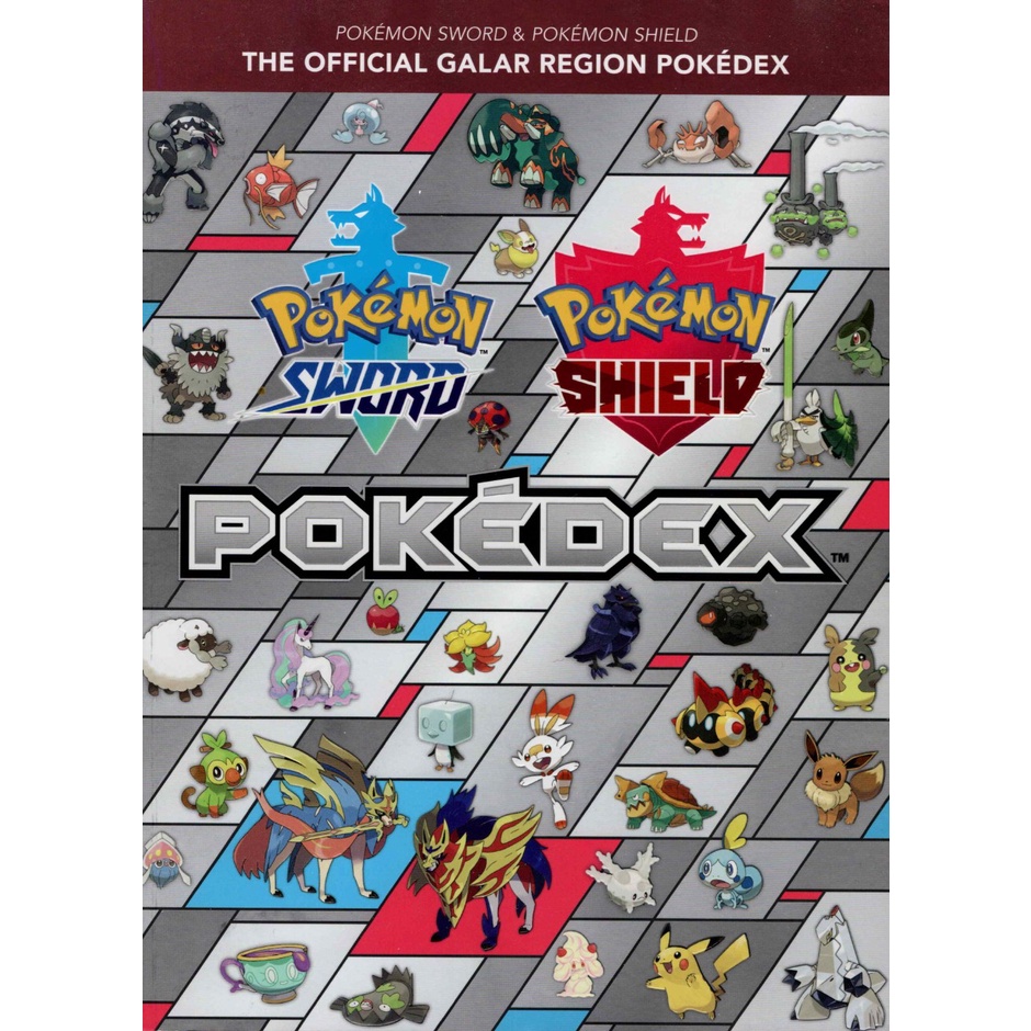 Jual Pokemon Sword And Shield Galar Region Pokedex Guide Disc