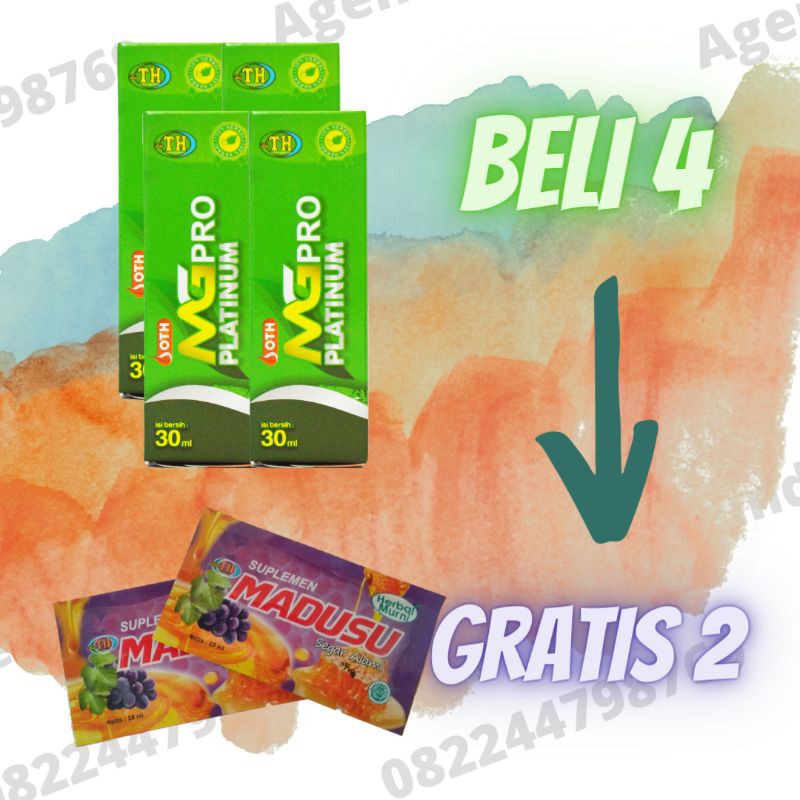 Jual MG Pro Platinum 30ml Probiotik Bio TH | Shopee Indonesia