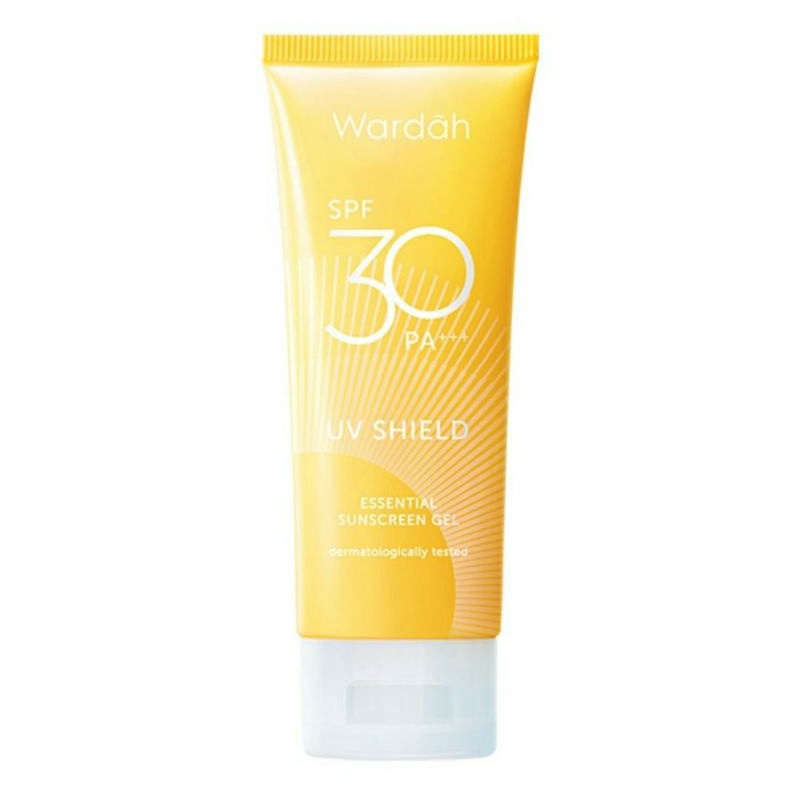 Jual WARDAH SPF 30 PA+++ UV SHIELD ESSENTIAL SUNSCREEN GEL 40 ML ...