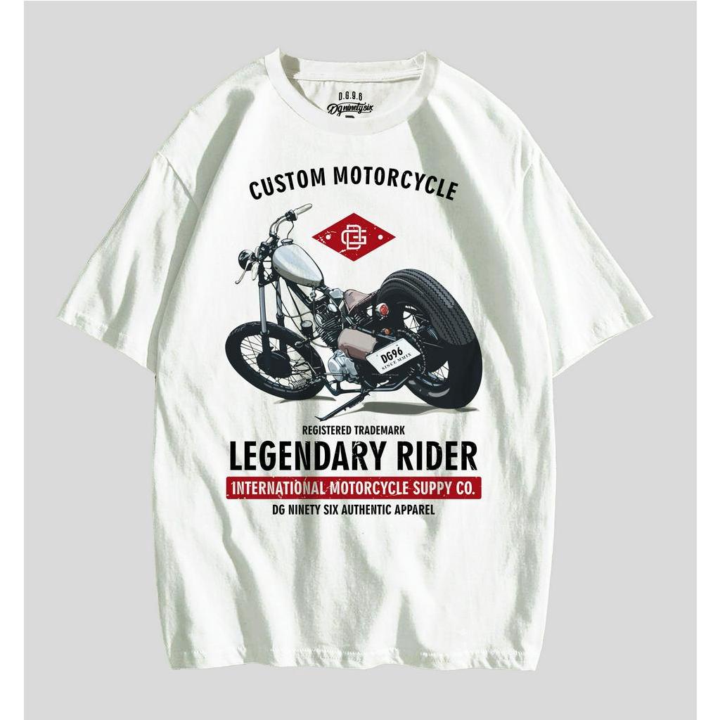 Jual kaos motor bikers legendary rider / kaos bikers / kaos motor ...