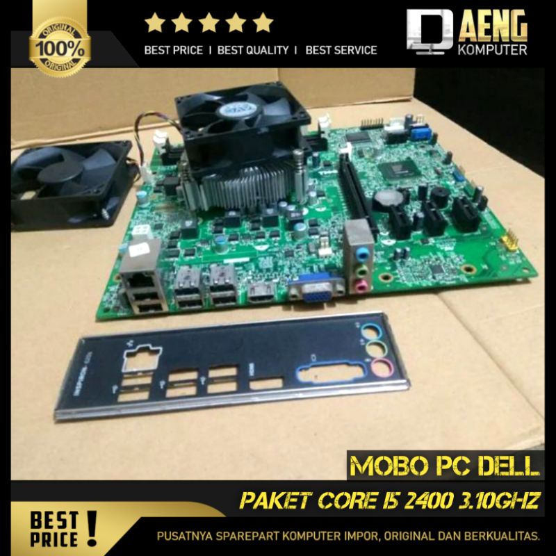 Jual Motherboard Mainboard Mobo Dell Sepaket Prosesor Intel Core i5 ...