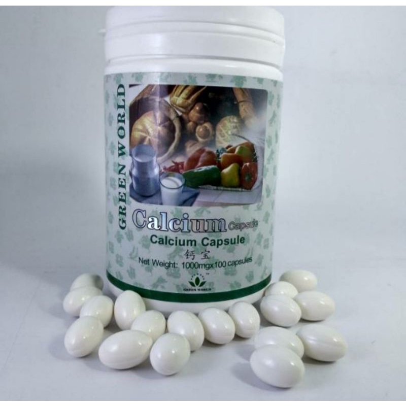 Jual CALCIUM SOFTGEL GREEN WORLD/OBAT OSTEOPOROSIS/TULANG KEROPOS ...