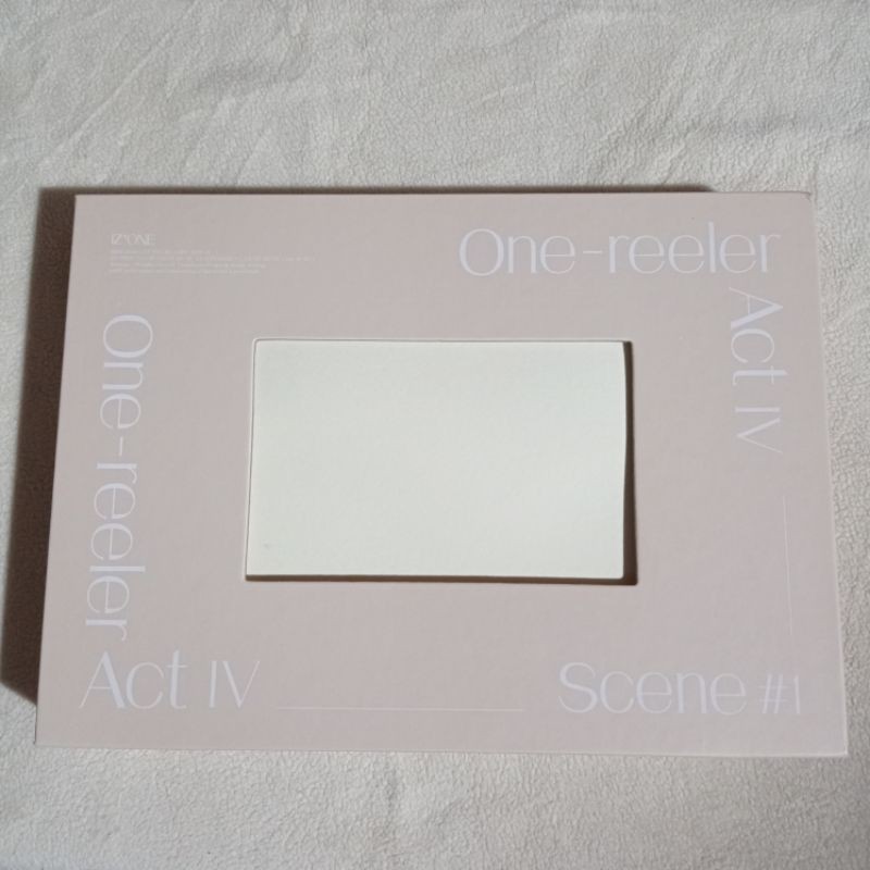 Jual (reserved) IZ*ONE - One Reeler Album only Scene #1 ver. | Shopee Indonesia