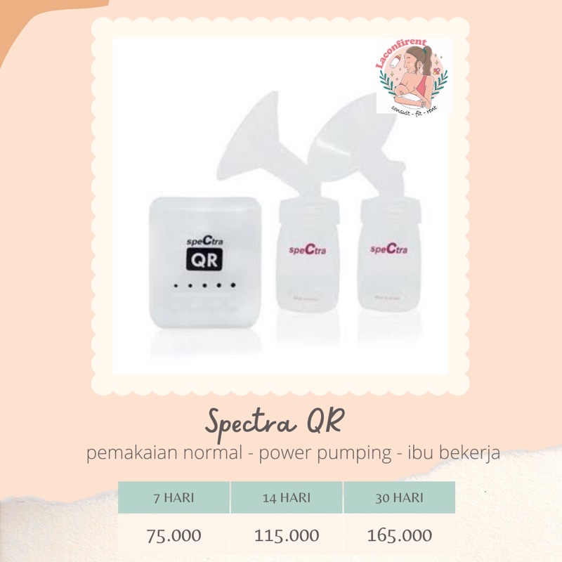 Jual Sewa Pompa ASI Spectra QR Dual Pump (kirim dari Bandung) | Shopee ...